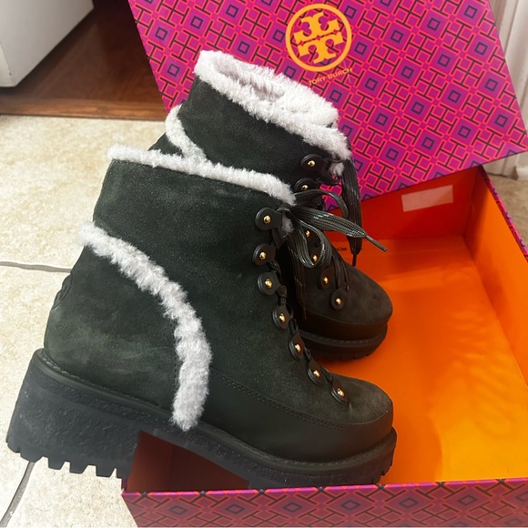 Tory Burch | Shoes | Tory Burch Cooper Shearling Bootie | Poshmark
